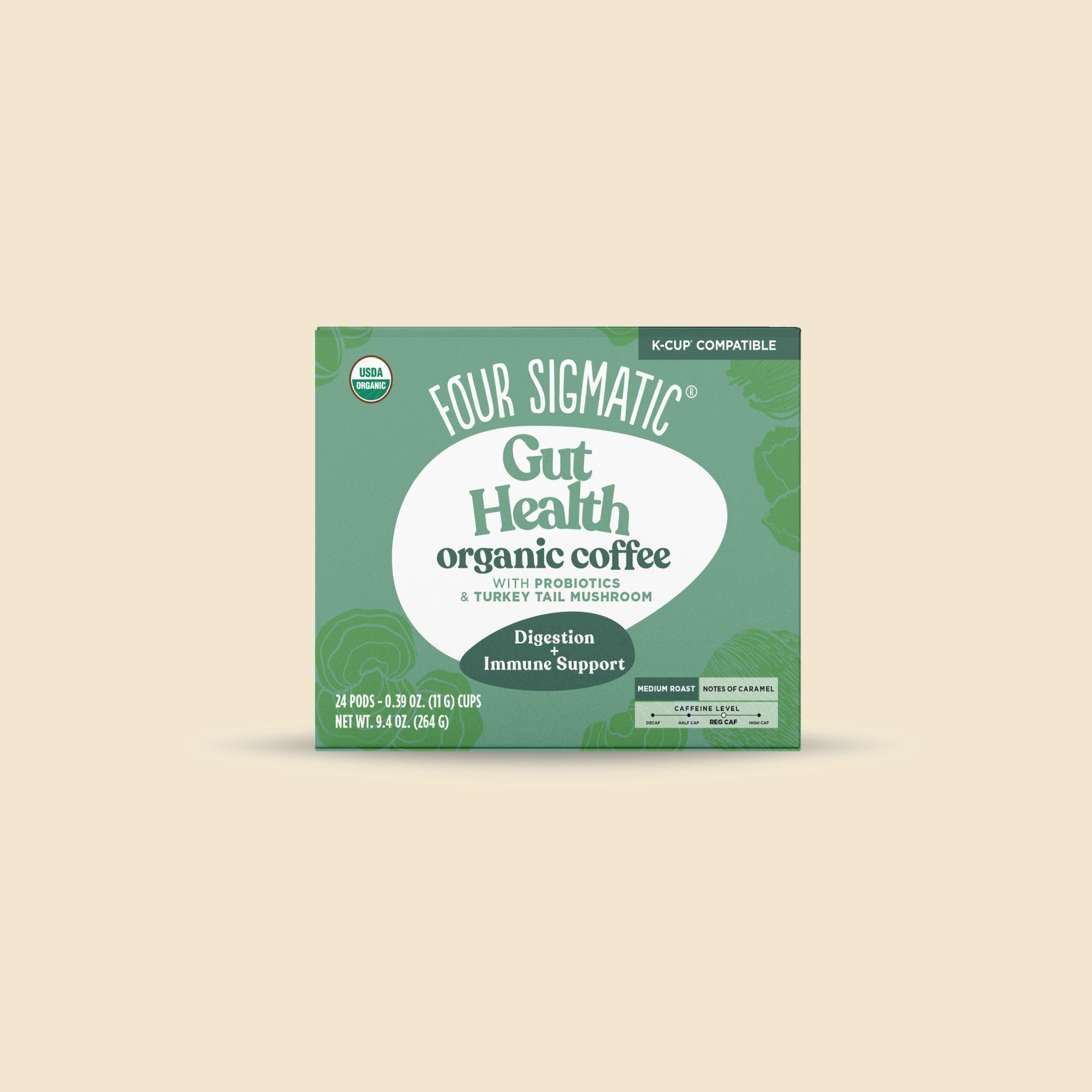 Gut Health Coffee Pods: Digestive Wellness Mushroom Blend – US ...